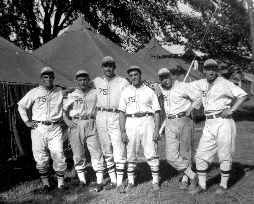 Researching a WWII Army Baseball Team: 75th…What? – Chevrons and Diamonds