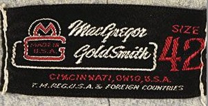 GoldSmith/MacGregor-Goldsmith/MacGregor Uniform Tag Reference – Chevrons and Diamonds
