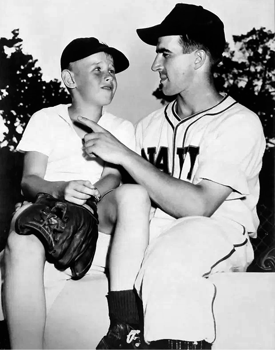 Jimmy Raugh and Johnny Pesky – Chevrons and Diamonds