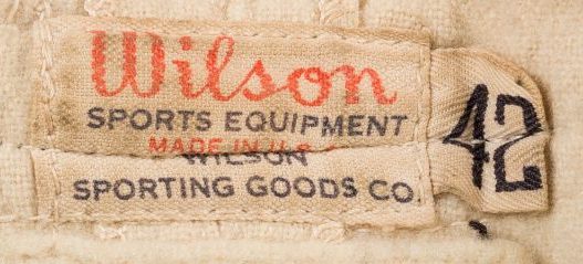 Wilson Sports Equipment Tag Reference – Chevrons and Diamonds