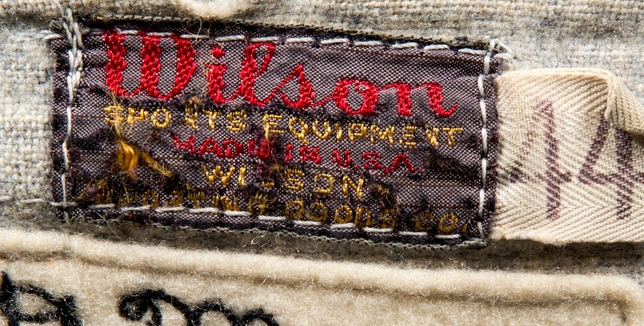 Wilson Sports Equipment Tag Reference – Chevrons and Diamonds