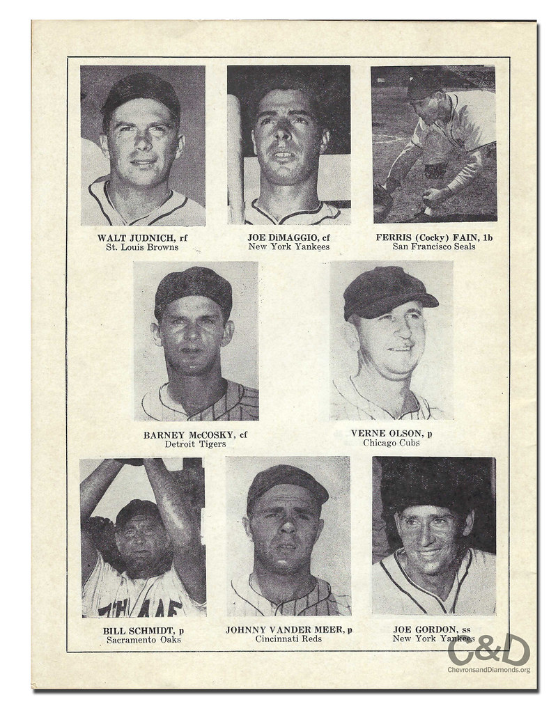 Game 4 – 1944 Service World Series, NAS Kaneohe Bay – Chevrons and Diamonds
