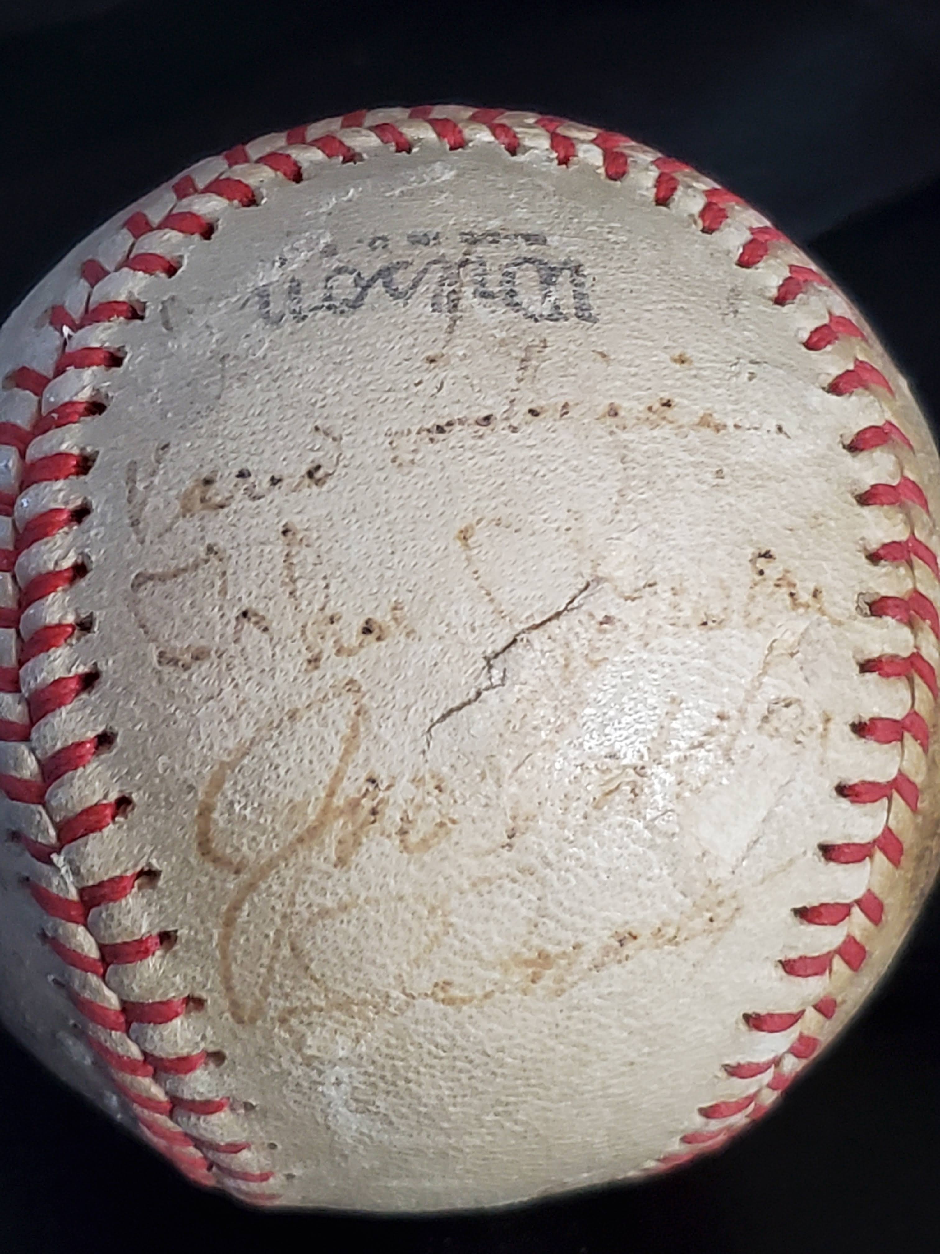 1945 Wilson Official American Association, George Troutman – (USN ...