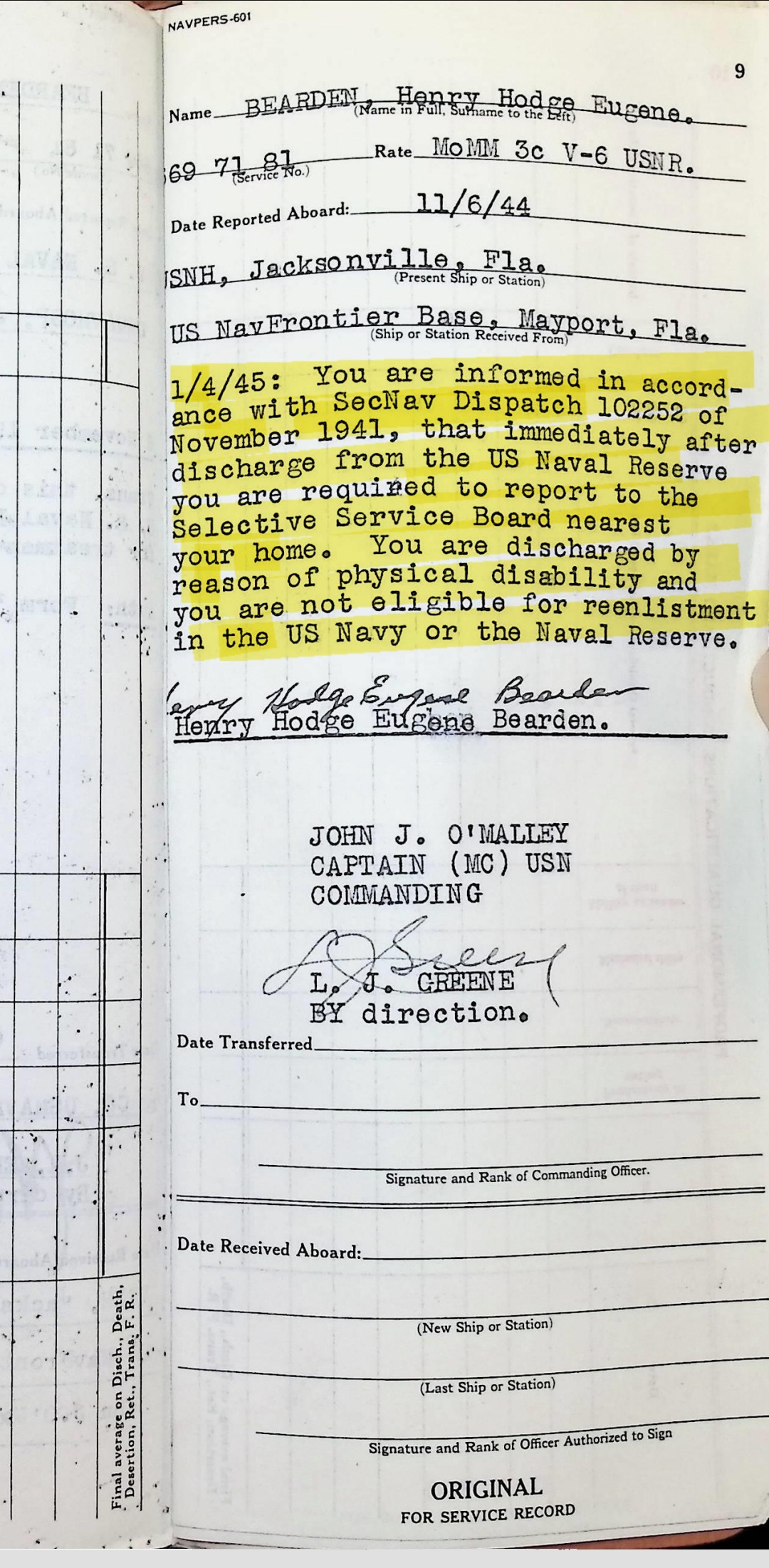 Laying Gene Bearden’s USS Helena Story to Rest – Chevrons and Diamonds