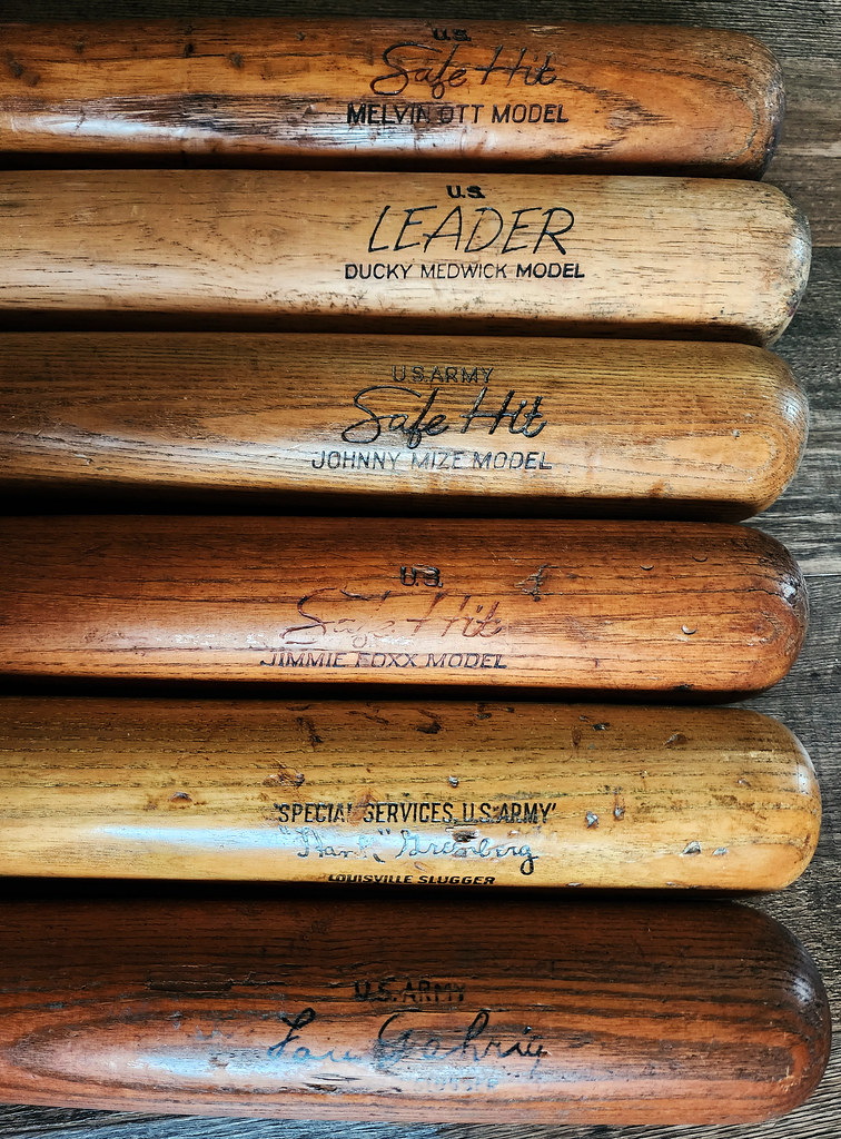 Baseball Bats for the Armed Forces – Chevrons and Diamonds